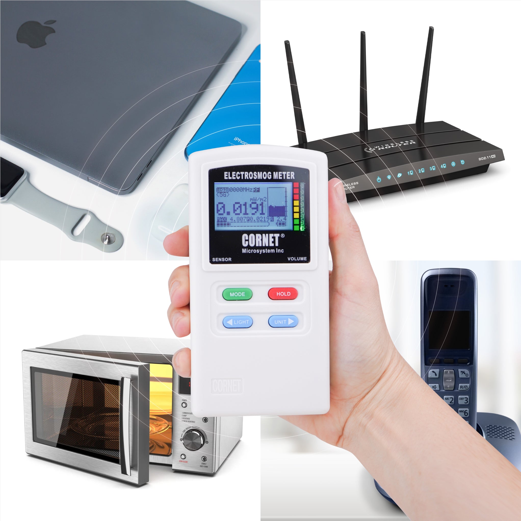 Cornet ED88T Plus 5G EMF Meter Latest Version — EMR Shielding Solutions