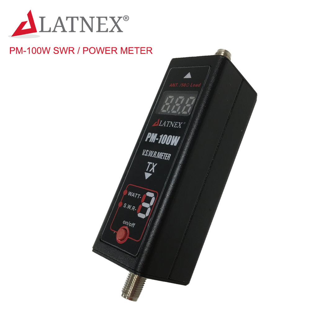 PM-100W RF Power and SWR Meter — EMR Shielding Solutions