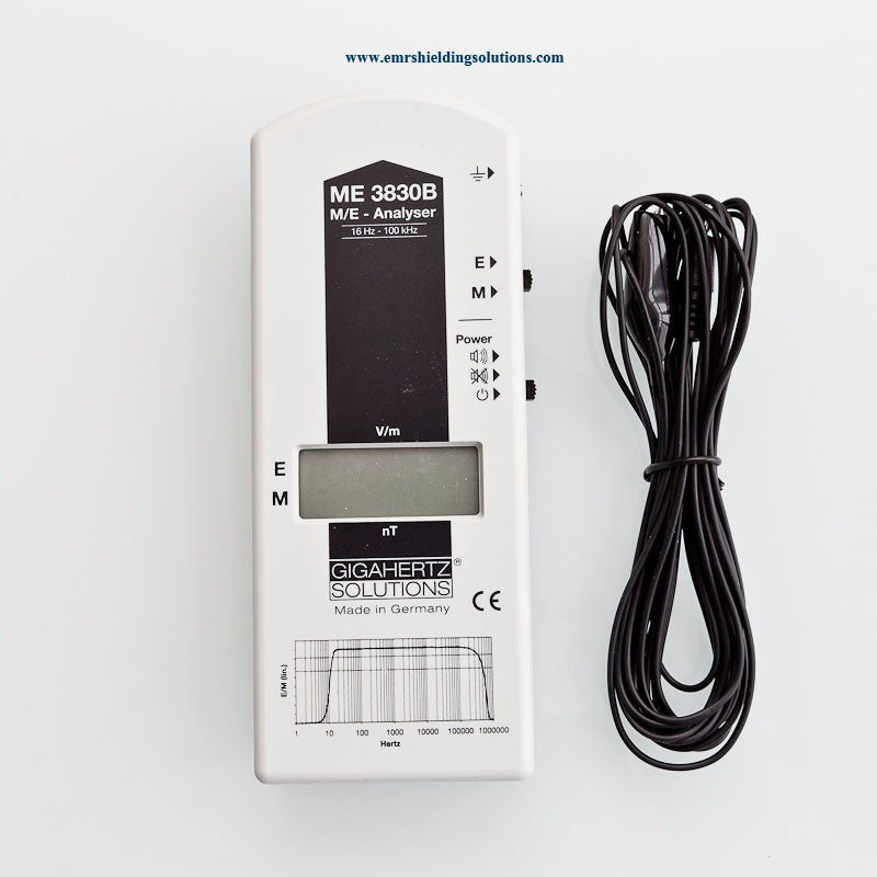 ME3830B - Low Frequency EMF Meter — EMR Shielding Solutions