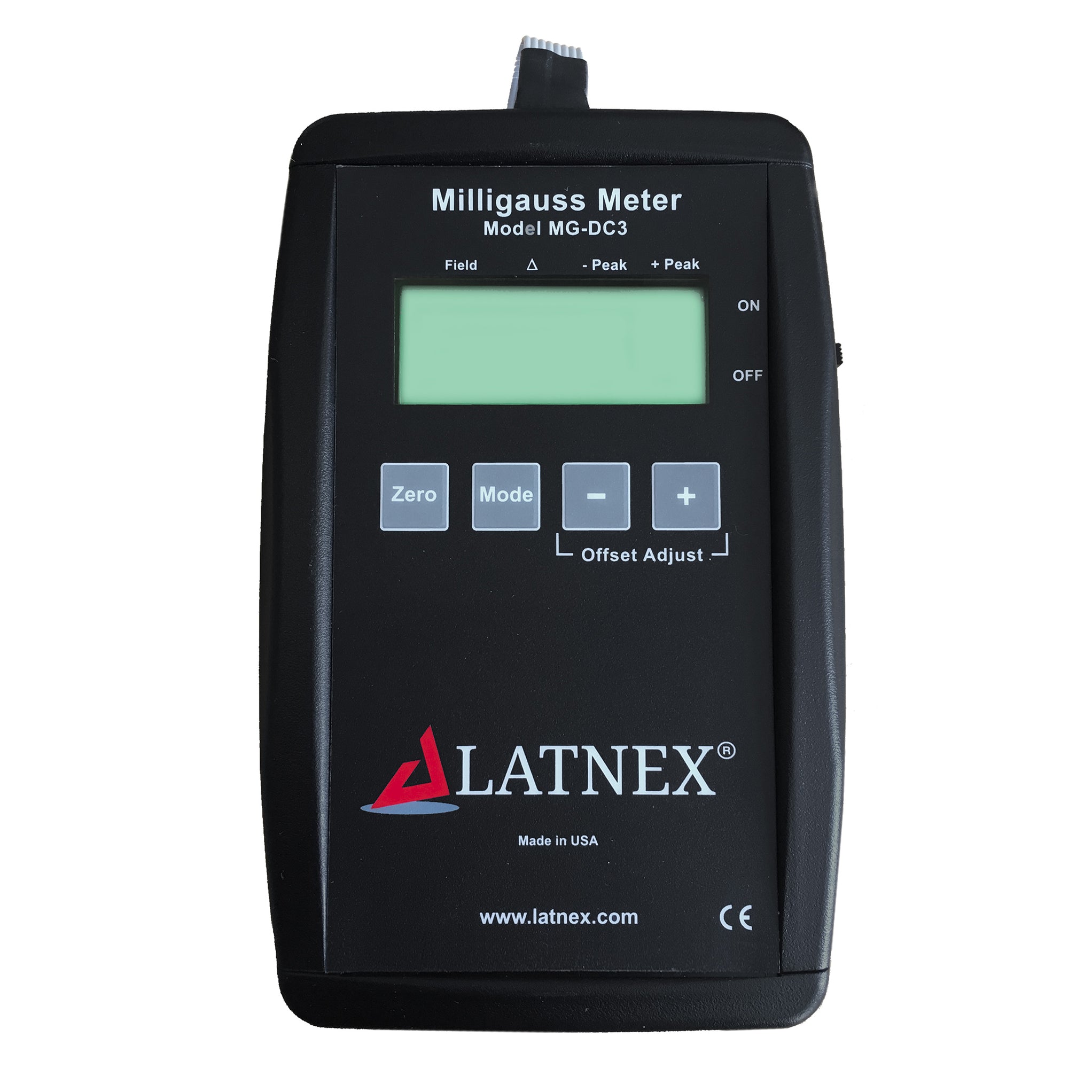 LATNEX® DC Milligauss Meter Model MG-DC3 — EMR Shielding Solutions