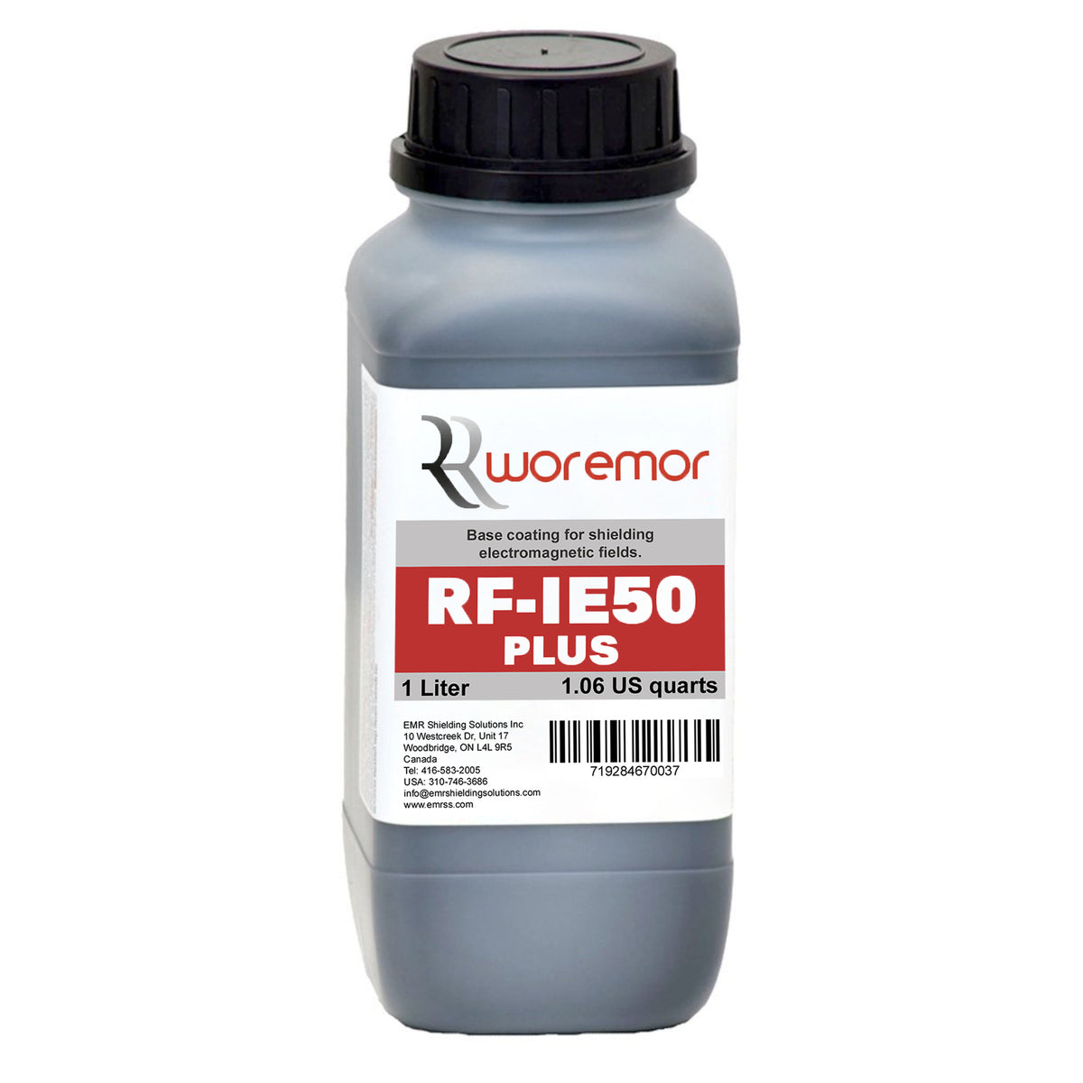 5G EMF Paint WOREMOR RF-IE50 PLUS - 1L — EMR Shielding Solutions