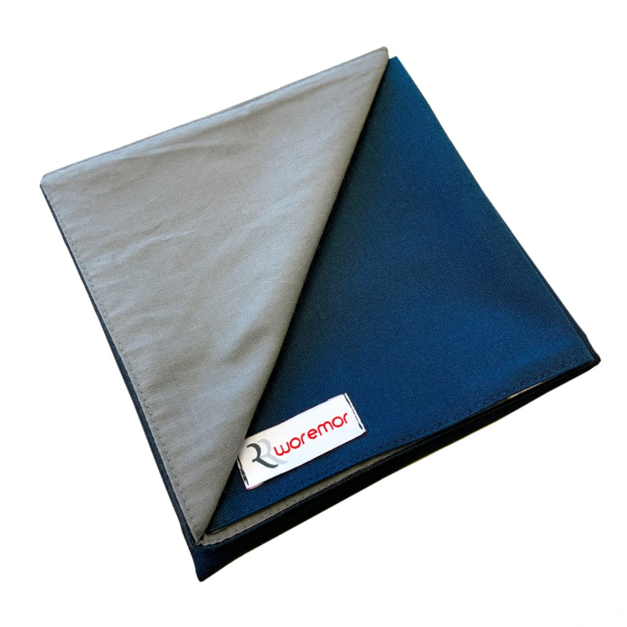 WOREMOR EMF Protection Lap Blanket STEEL-GRAY — EMR Shielding Solutions