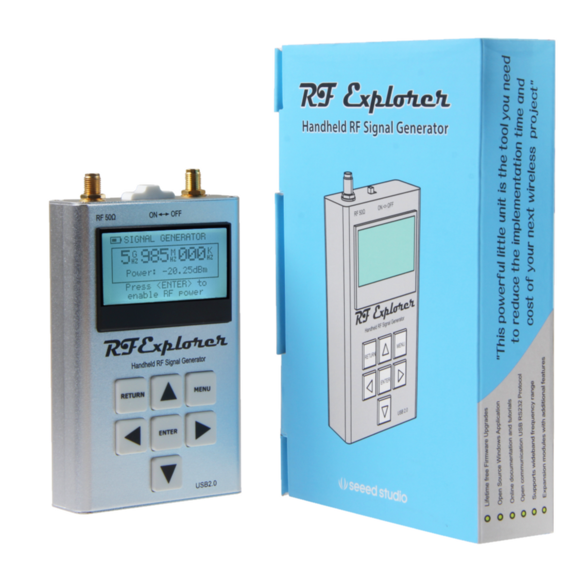 RF Explorer Signal Generator COMBO — EMR Shielding Solutions